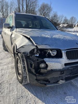 Pelēks BMW X3 2007 Anykščiai, ar dzinēja tilpumu 2.00 L un nobraukumu 355 tūkst. km par 3100 €, foto 5 vietnē AUTOMOTO.COM.LV