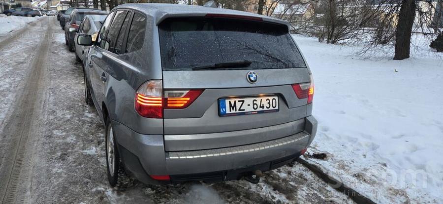 Pelēks BMW X3 2007 Rīga, ar dzinēja tilpumu 2.00 L un nobraukumu 319 tūkst. km par 4500 €, foto 1 vietnē AUTOMOTO.COM.LV