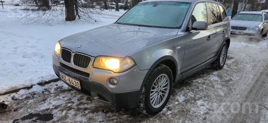 Pelēks BMW X3 2007 Rīga, ar dzinēja tilpumu 2.00 L un nobraukumu 319 tūkst. km par 4500 €, foto 3 vietnē AUTOMOTO.COM.LV