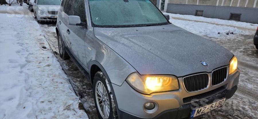 Pelēks BMW X3 2007 Rīga, ar dzinēja tilpumu 2.00 L un nobraukumu 319 tūkst. km par 4500 €, foto 4 vietnē AUTOMOTO.COM.LV