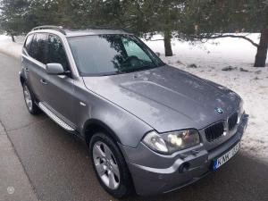 Grey BMW X3 2007 in Siauliai, with an engine capacity of 2.99 L and mileage of 366 thousand km for 3850 €, photo 3 on AUTOMOTO.COM.LV