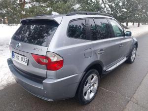 Grey BMW X3 2007 in Siauliai, with an engine capacity of 2.99 L and mileage of 366 thousand km for 3850 €, photo 5 on AUTOMOTO.COM.LV