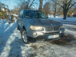 Pelēks BMW X3 2007 Kauņa, ar dzinēja tilpumu 3.00 L un nobraukumu 23 tūkst. km par 4444 €, foto  vietnē AUTOMOTO.COM.LV
