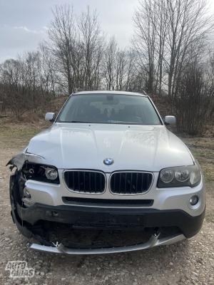 Grey BMW X3 2007 in Anyksciai, with an engine capacity of 2.00 L and mileage of 355 thousand km for 2200 €, photo  on AUTOMOTO.COM.LV
