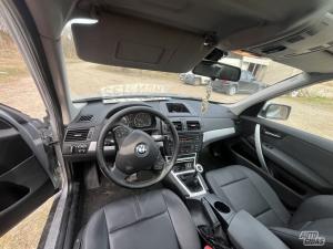 Pelēks BMW X3 2007 Anykščiai, ar dzinēja tilpumu 2.00 L un nobraukumu 355 tūkst. km par 2200 €, foto 10 vietnē AUTOMOTO.COM.LV
