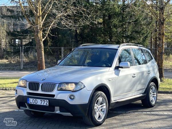 Pelēks BMW X3 2007 Trakai, ar dzinēja tilpumu 3.00 L un nobraukumu 336 tūkst. km par 4250 €, foto 3 vietnē AUTOMOTO.COM.LV