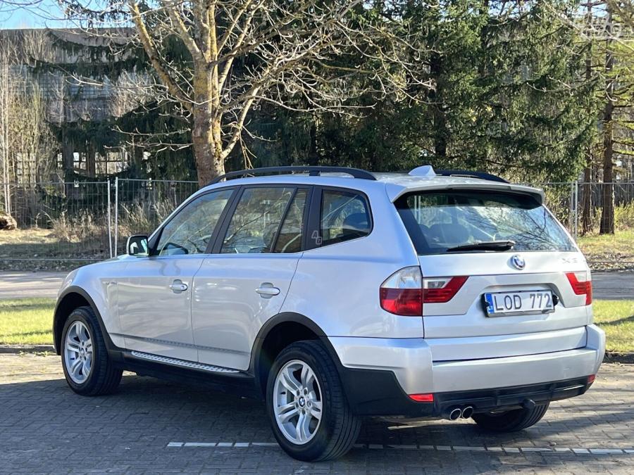 Grey BMW X3 2007 in Trakai, with an engine capacity of 3.00 L and mileage of 336 thousand km for 4250 €, photo 5 on AUTOMOTO.COM.LV