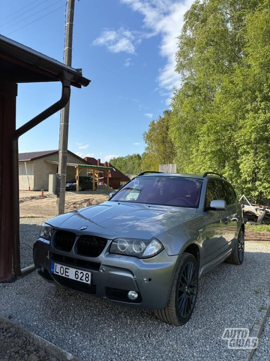 Grey BMW X3 2007 in Radviliskis, with an engine capacity of 3.00 L and mileage of 341 thousand km for 4200 €, photo 1 on AUTOMOTO.COM.LV