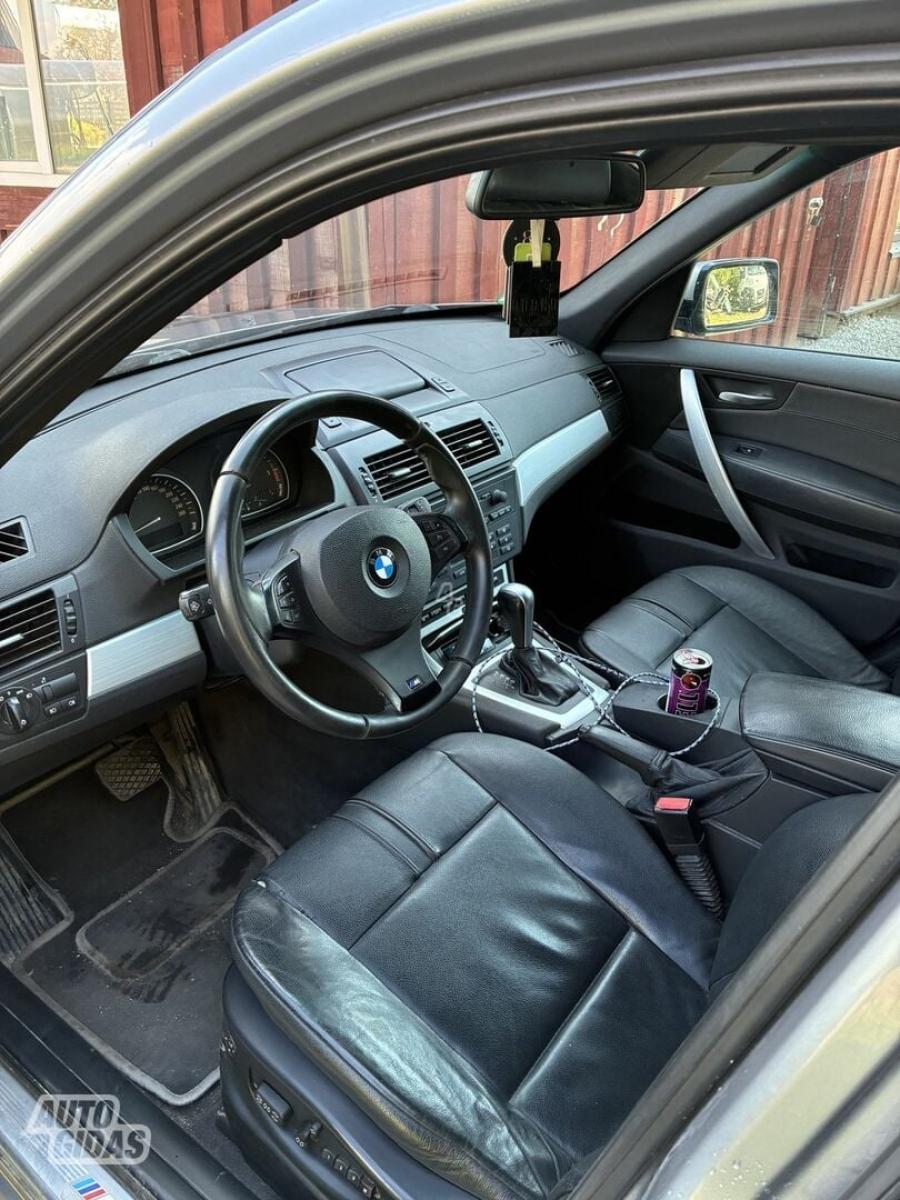 Grey BMW X3 2007 in Radviliskis, with an engine capacity of 3.00 L and mileage of 341 thousand km for 4200 €, photo 7 on AUTOMOTO.COM.LV