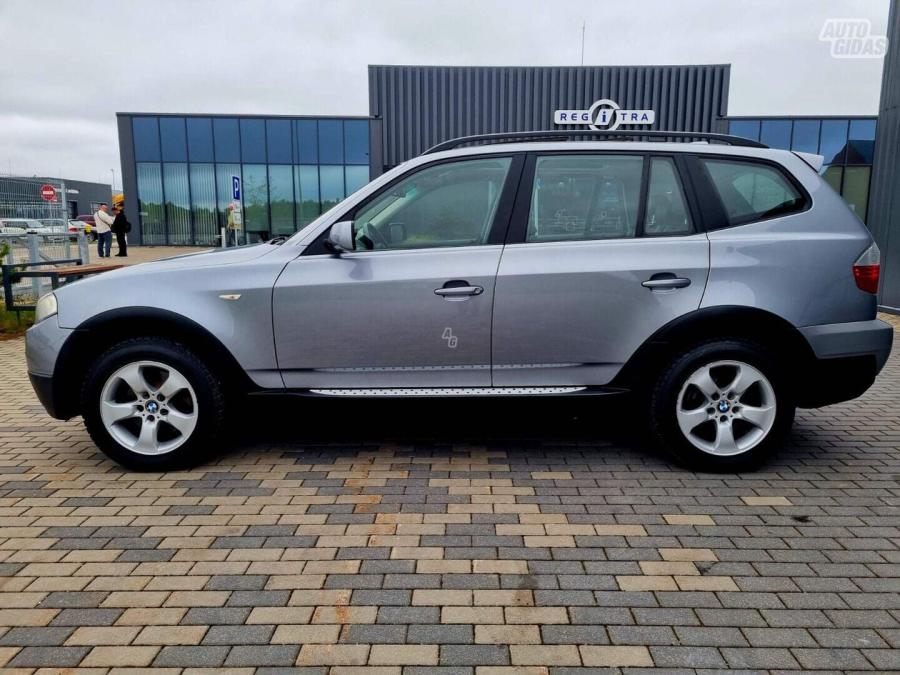 Grey BMW X3 2007 in Siauliai, with an engine capacity of 2.00 L and mileage of 238 thousand km for 4900 €, photo 6 on AUTOMOTO.COM.LV