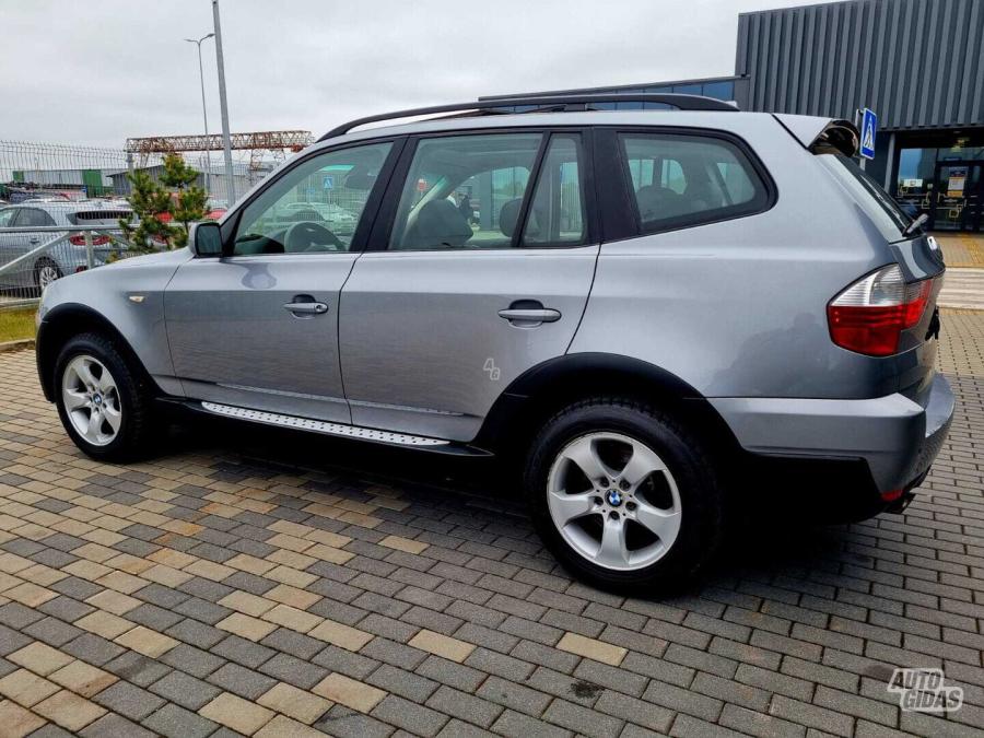 Grey BMW X3 2007 in Siauliai, with an engine capacity of 2.00 L and mileage of 238 thousand km for 4900 €, photo 7 on AUTOMOTO.COM.LV