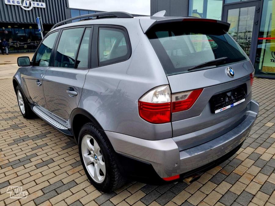 Grey BMW X3 2007 in Siauliai, with an engine capacity of 2.00 L and mileage of 238 thousand km for 4900 €, photo 8 on AUTOMOTO.COM.LV
