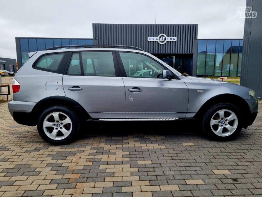 Grey BMW X3 2007 in Siauliai, with an engine capacity of 2.00 L and mileage of 238 thousand km for 4900 €, photo 12 on AUTOMOTO.COM.LV