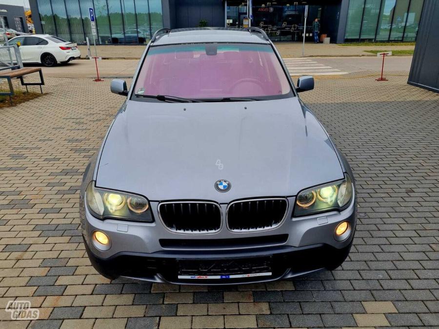 Grey BMW X3 2007 in Siauliai, with an engine capacity of 2.00 L and mileage of 238 thousand km for 4900 €, photo 14 on AUTOMOTO.COM.LV