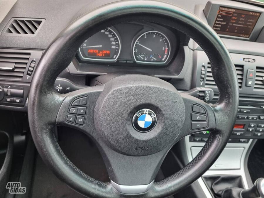 Grey BMW X3 2007 in Siauliai, with an engine capacity of 2.00 L and mileage of 238 thousand km for 4900 €, photo 21 on AUTOMOTO.COM.LV