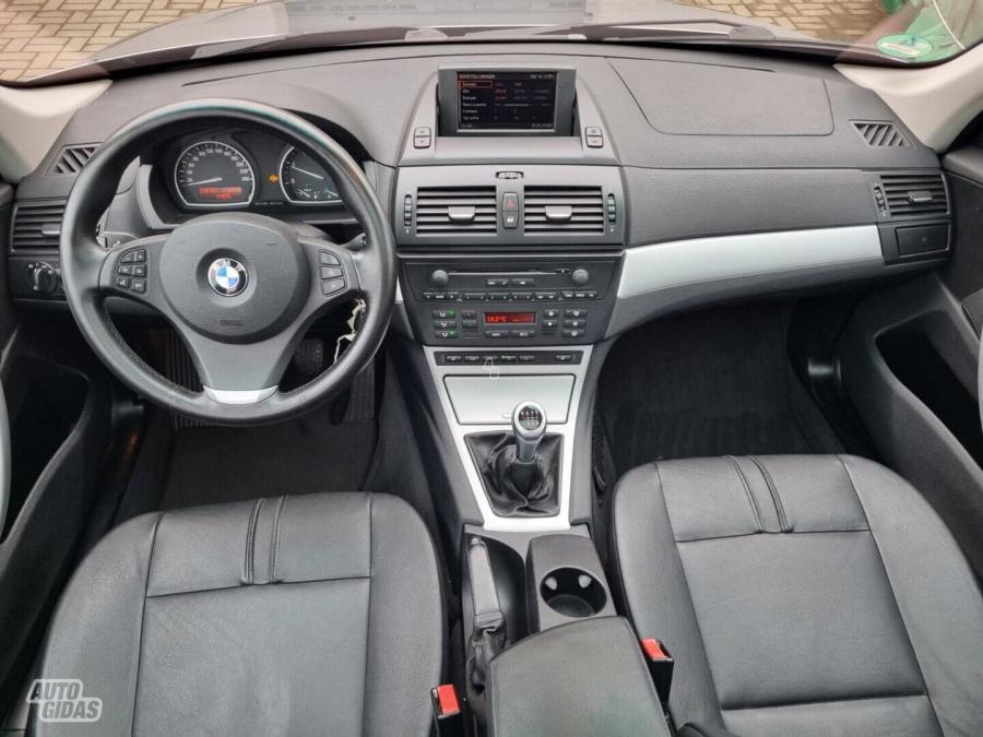 Grey BMW X3 2007 in Siauliai, with an engine capacity of 2.00 L and mileage of 238 thousand km for 4900 €, photo 22 on AUTOMOTO.COM.LV