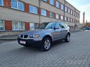 Grey BMW X3 2007 in Ogre, with an engine capacity of 2.00 L and mileage of 0 thousand km for 4440 €, photo  on AUTOMOTO.COM.LV