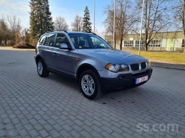Pelēks BMW X3 2007 Ogre, ar dzinēja tilpumu 2.00 L un nobraukumu 0 tūkst. km par 4440 €, foto 3 vietnē AUTOMOTO.COM.LV