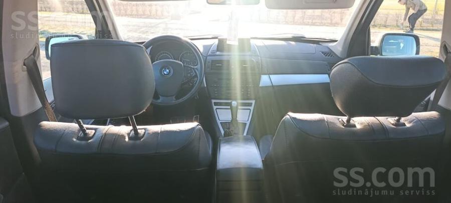Pelēks BMW X3 2007 Bauska, ar dzinēja tilpumu 3.00 L un nobraukumu 382 tūkst. km par 5600 €, foto 13 vietnē AUTOMOTO.COM.LV