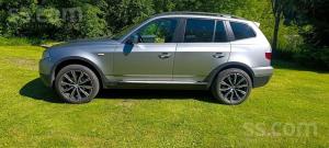 Pelēks BMW X3 2007 Bauska, ar dzinēja tilpumu 3.00 L un nobraukumu 382 tūkst. km par 5200 €, foto 3 vietnē AUTOMOTO.COM.LV