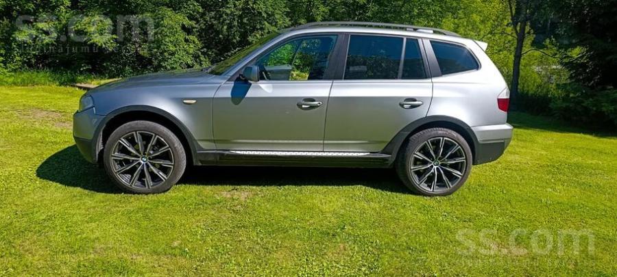 Pelēks BMW X3 2007 Bauska, ar dzinēja tilpumu 3.00 L un nobraukumu 382 tūkst. km par 5200 €, foto 3 vietnē AUTOMOTO.COM.LV