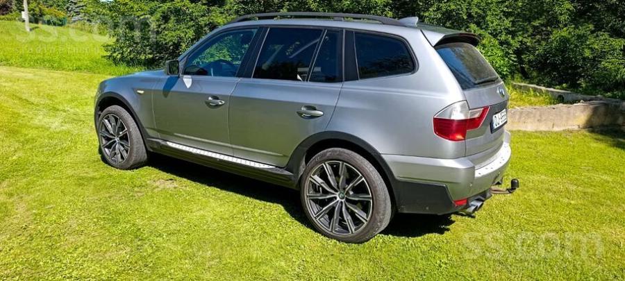 Pelēks BMW X3 2007 Bauska, ar dzinēja tilpumu 3.00 L un nobraukumu 382 tūkst. km par 5200 €, foto 4 vietnē AUTOMOTO.COM.LV