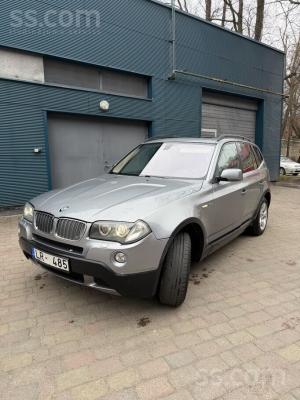 Grey BMW X3 2007 in Liepaja, with an engine capacity of 3.00 L and mileage of 400 thousand km for 3190 €, photo  on AUTOMOTO.COM.LV