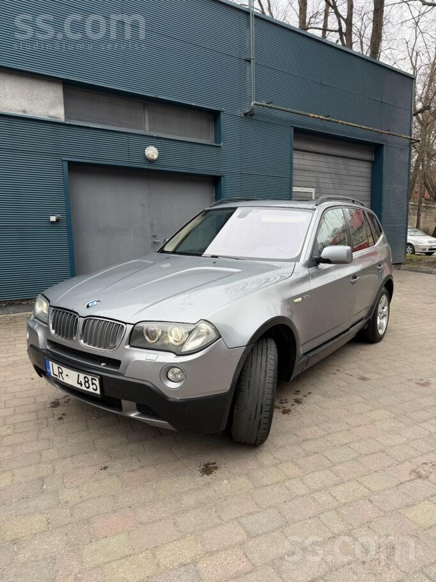 Grey BMW X3 2007 in Liepaja, with an engine capacity of 3.00 L and mileage of 400 thousand km for 3190 €, photo 1 on AUTOMOTO.COM.LV