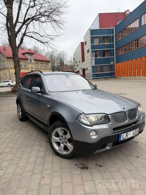 Grey BMW X3 2007 in Liepaja, with an engine capacity of 3.00 L and mileage of 400 thousand km for 3190 €, photo 3 on AUTOMOTO.COM.LV