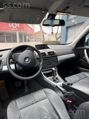 Grey BMW X3 2007 in Liepaja, with an engine capacity of 3.00 L and mileage of 400 thousand km for 3190 €, photo 6 on AUTOMOTO.COM.LV