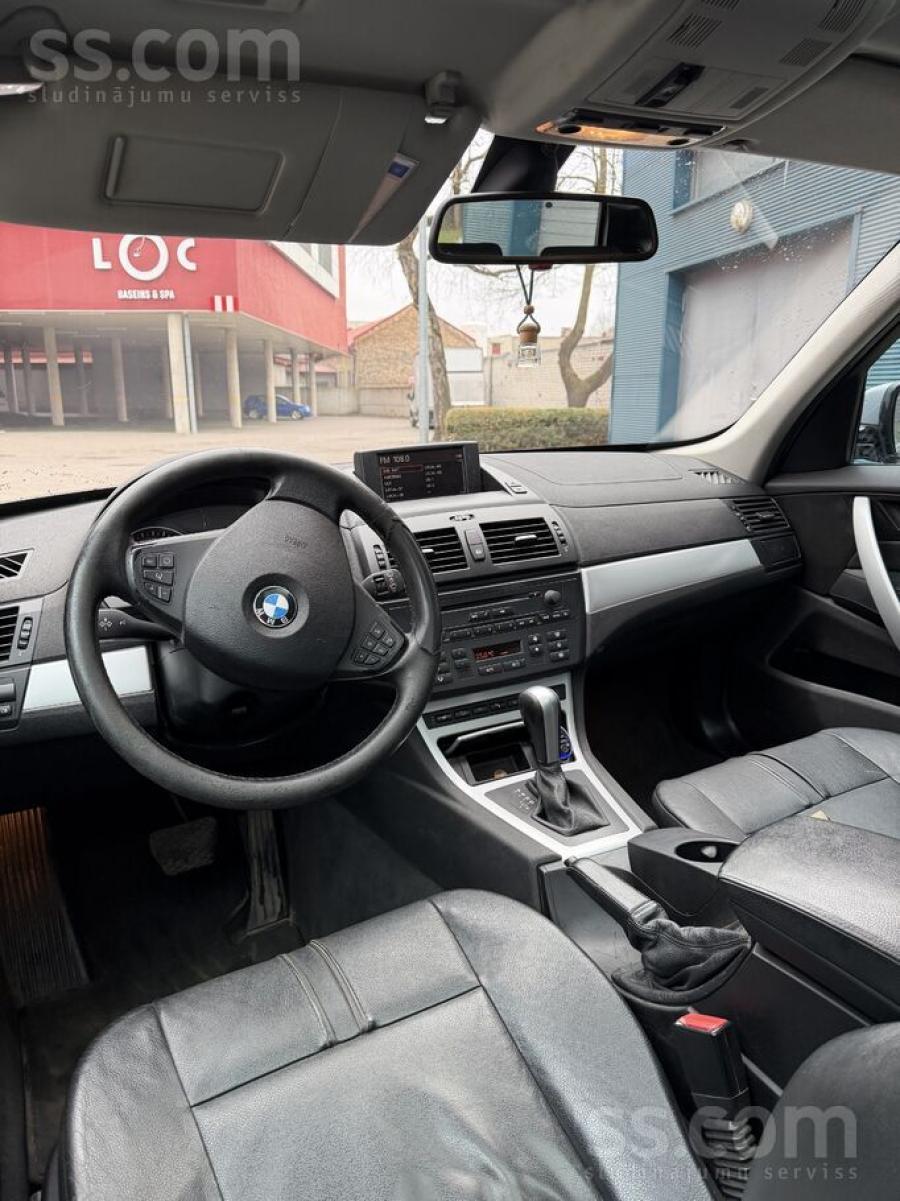 Grey BMW X3 2007 in Liepaja, with an engine capacity of 3.00 L and mileage of 400 thousand km for 3190 €, photo 6 on AUTOMOTO.COM.LV