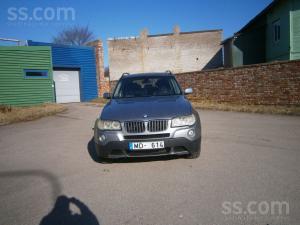 Pelēks BMW X3 2007 Liepāja, ar dzinēja tilpumu 3.00 L un nobraukumu 400 tūkst. km par 4000 €, foto 3 vietnē AUTOMOTO.COM.LV