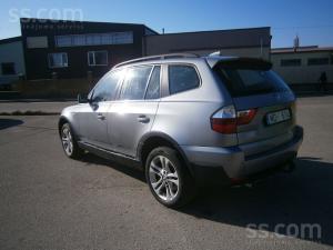 Pelēks BMW X3 2007 Liepāja, ar dzinēja tilpumu 3.00 L un nobraukumu 400 tūkst. km par 4000 €, foto 7 vietnē AUTOMOTO.COM.LV