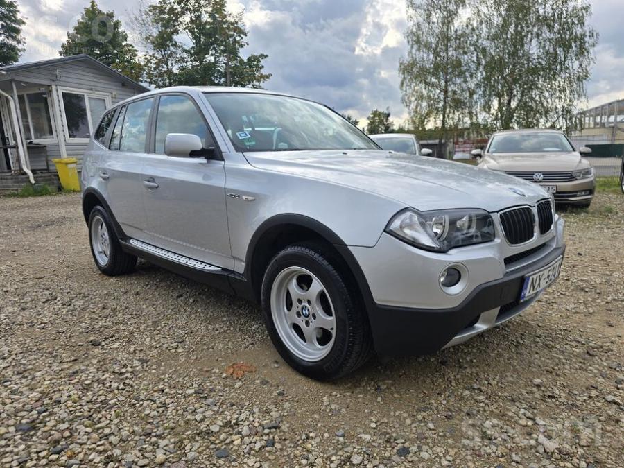 Grey BMW X3 2007 in Rezekne, with an engine capacity of 2.00 L and mileage of 0 thousand km for 5900 €, photo 5 on AUTOMOTO.COM.LV