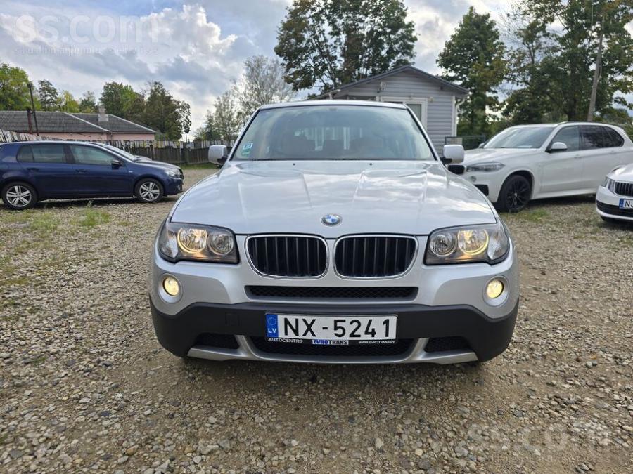 Grey BMW X3 2007 in Rezekne, with an engine capacity of 2.00 L and mileage of 0 thousand km for 5900 €, photo 8 on AUTOMOTO.COM.LV