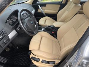 Grey BMW X3 2007 in Rezekne, with an engine capacity of 2.00 L and mileage of 0 thousand km for 5900 €, photo 12 on AUTOMOTO.COM.LV