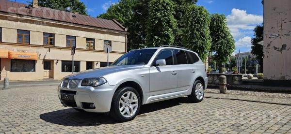 Серый БМВ Х3 2007 в Цесис, объемом двигателя 3.00 л и пробегом 348 тыс. км за 5790 €, фото 2 на AUTOMOTO.COM.LV