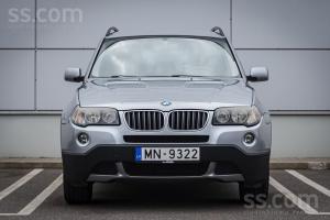 Pelēks BMW X3 2007 Rīga, ar dzinēja tilpumu 3.00 L un nobraukumu 274 tūkst. km par 6252 €, foto 3 vietnē AUTOMOTO.COM.LV
