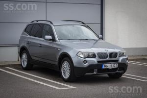 Pelēks BMW X3 2007 Rīga, ar dzinēja tilpumu 3.00 L un nobraukumu 274 tūkst. km par 6252 €, foto 4 vietnē AUTOMOTO.COM.LV