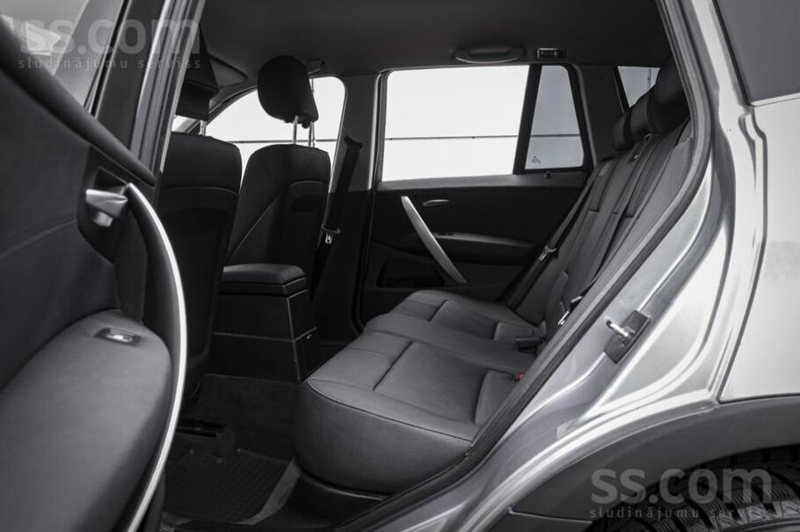 Pelēks BMW X3 2007 Rīga, ar dzinēja tilpumu 3.00 L un nobraukumu 274 tūkst. km par 6252 €, foto 11 vietnē AUTOMOTO.COM.LV