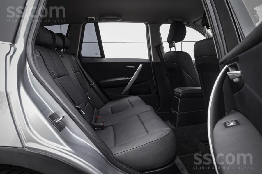 Pelēks BMW X3 2007 Rīga, ar dzinēja tilpumu 3.00 L un nobraukumu 274 tūkst. km par 6252 €, foto 12 vietnē AUTOMOTO.COM.LV