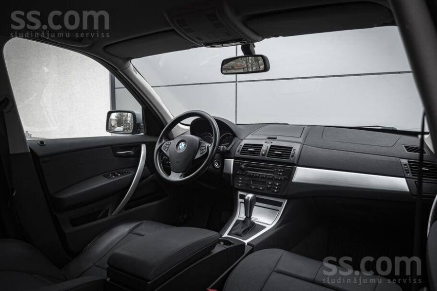 Pelēks BMW X3 2007 Rīga, ar dzinēja tilpumu 3.00 L un nobraukumu 274 tūkst. km par 6252 €, foto 15 vietnē AUTOMOTO.COM.LV