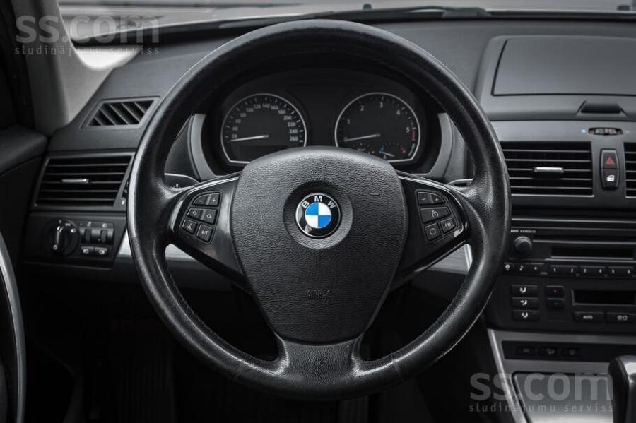 Pelēks BMW X3 2007 Rīga, ar dzinēja tilpumu 3.00 L un nobraukumu 274 tūkst. km par 6252 €, foto 18 vietnē AUTOMOTO.COM.LV