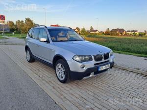 Grey BMW X3 2007 in Riga, with an engine capacity of 2.00 L and mileage of 235 thousand km for 4500 €, photo  on AUTOMOTO.COM.LV