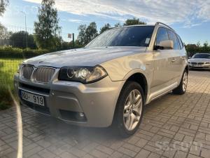 Grey BMW X3 2007 in Cesis, with an engine capacity of 3.00 L and mileage of 347 thousand km for 5650 €, photo 3 on AUTOMOTO.COM.LV