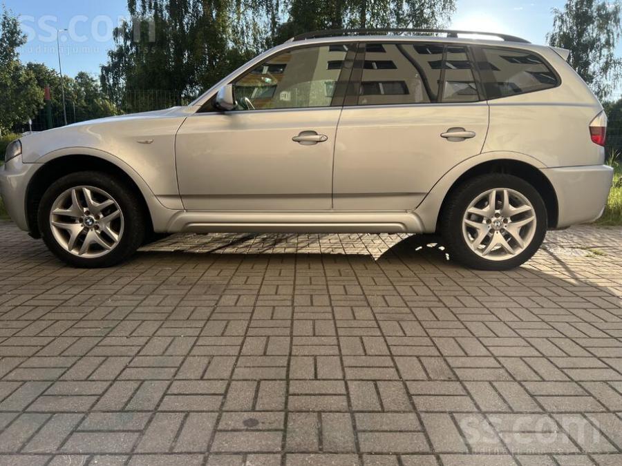 Grey BMW X3 2007 in Cesis, with an engine capacity of 3.00 L and mileage of 347 thousand km for 5650 €, photo 4 on AUTOMOTO.COM.LV