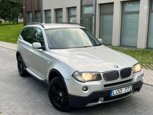 Grey BMW X3 2007 in Trakai, with an engine capacity of 2.99 L and mileage of 330 thousand km for 3300 €, photo  on AUTOMOTO.COM.LV