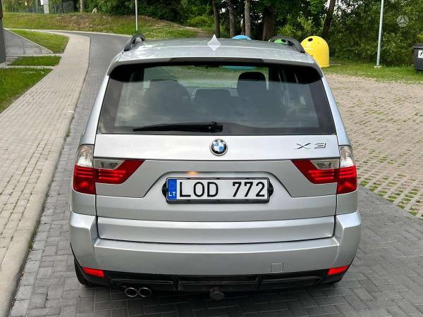 Pelēks BMW X3 2007 Trakai, ar dzinēja tilpumu 2.99 L un nobraukumu 330 tūkst. km par 3300 €, foto 5 vietnē AUTOMOTO.COM.LV