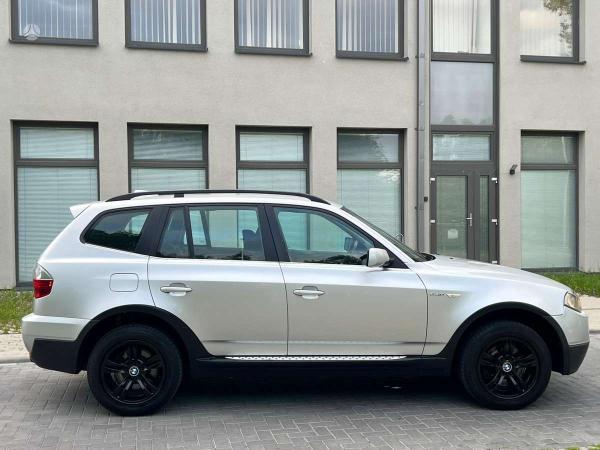 Pelēks BMW X3 2007 Trakai, ar dzinēja tilpumu 2.99 L un nobraukumu 330 tūkst. km par 3300 €, foto 7 vietnē AUTOMOTO.COM.LV