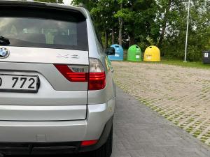 Grey BMW X3 2007 in Trakai, with an engine capacity of 2.99 L and mileage of 330 thousand km for 3300 €, photo 22 on AUTOMOTO.COM.LV